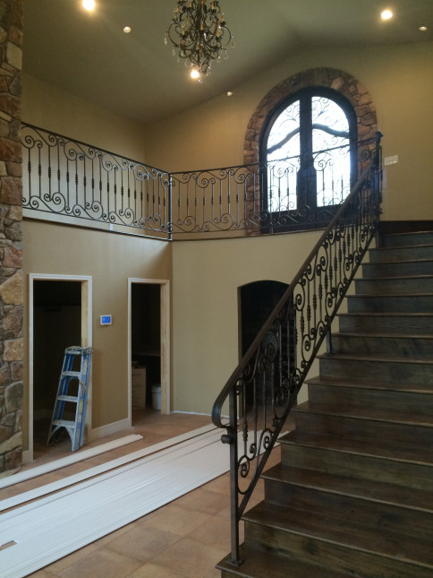 Metal Hand Railing | Brownwood, TX | Welding, Custom Welding, Metal Art ...